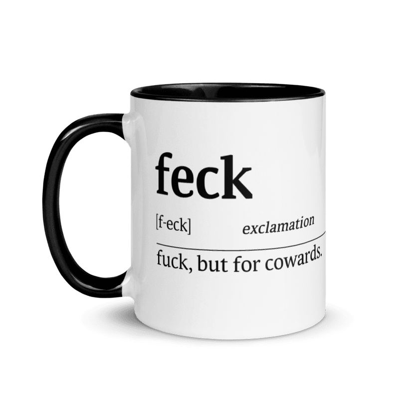 Feck - Waterford Whispers Mug – Waterford Whispers Shop