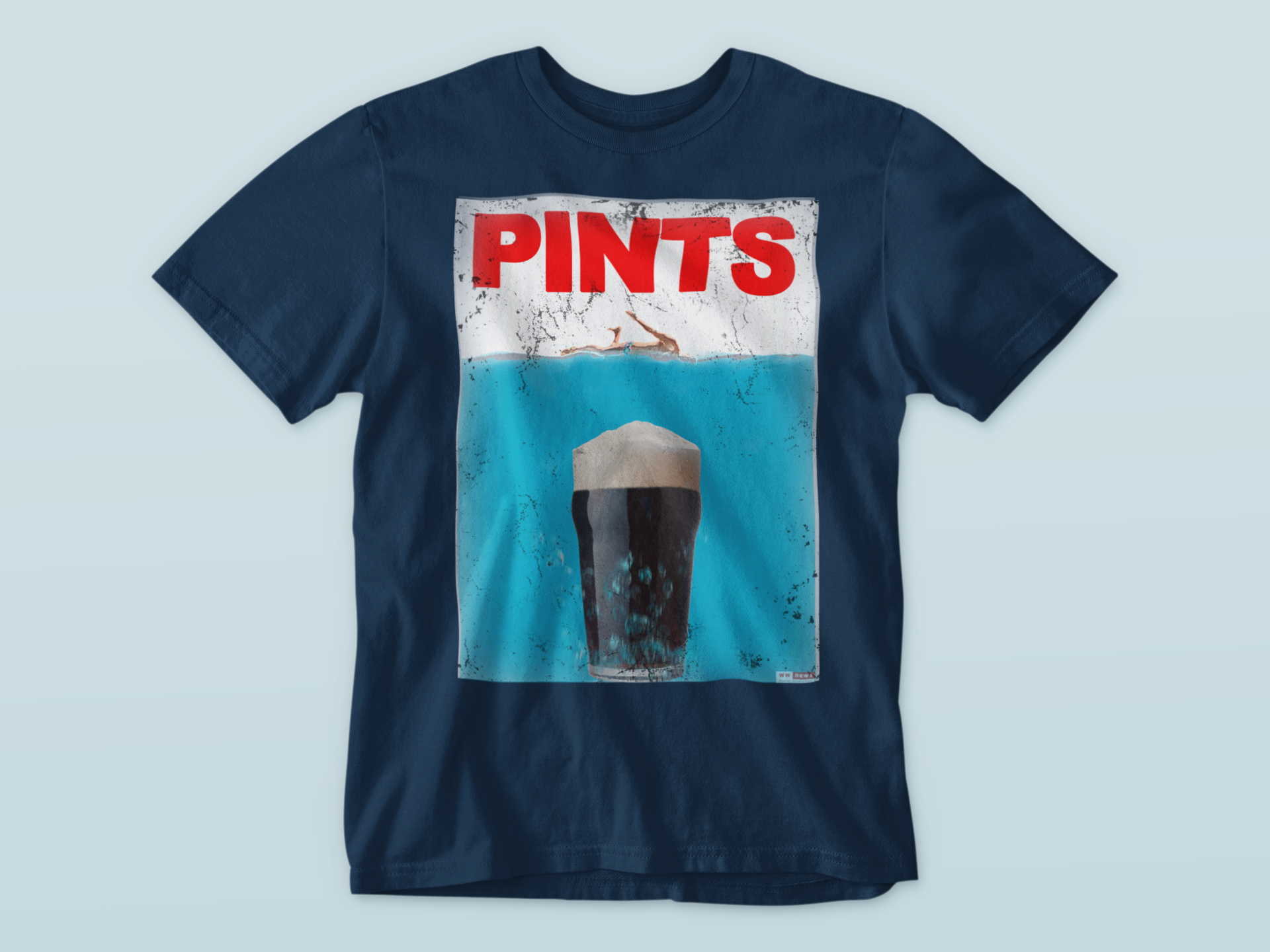 Pints (Stout) - Waterford Whispers T-shirt – Waterford Whispers Shop