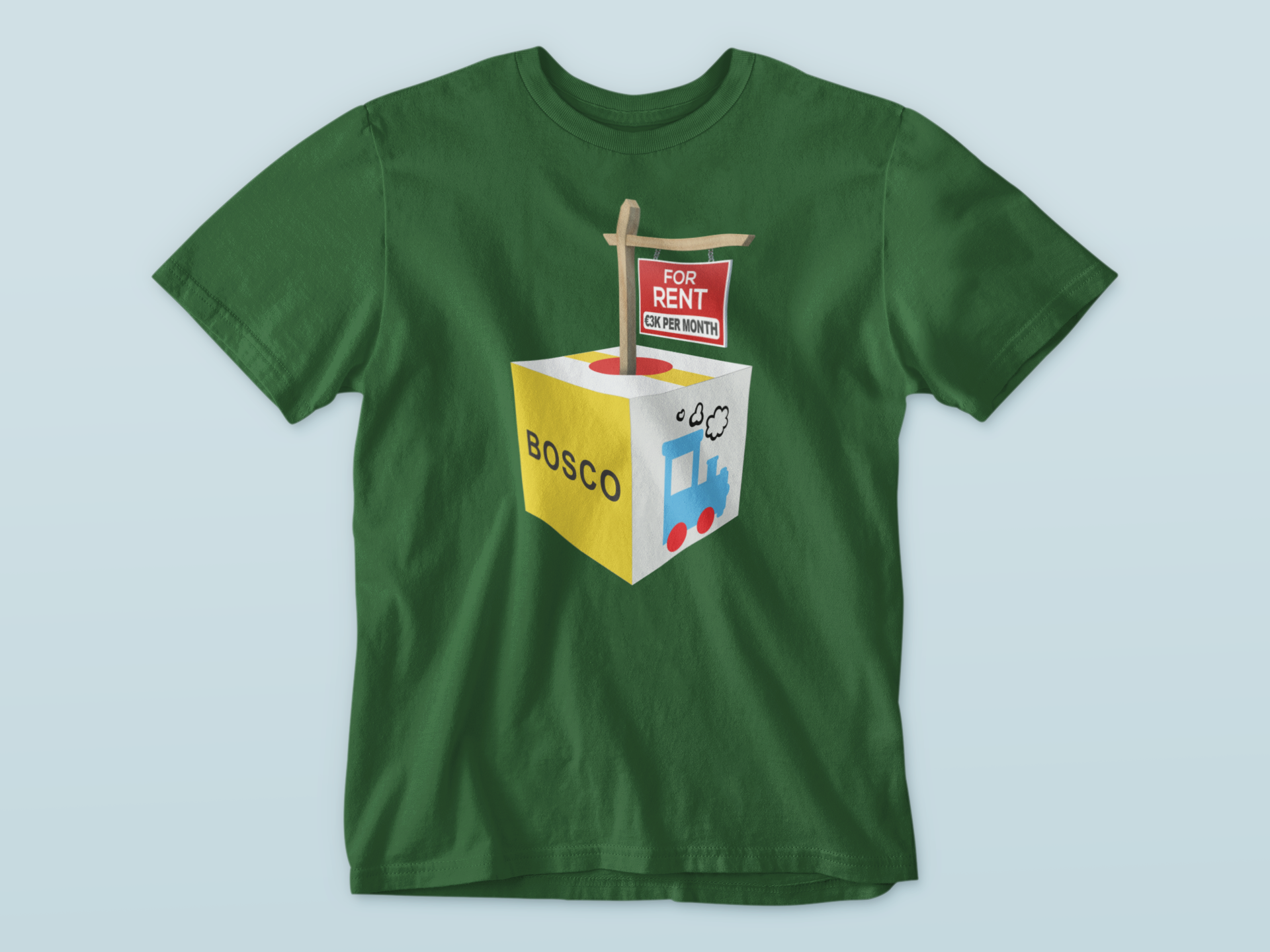 Bosco To Rent - Premium WWN T-shirt – Waterford Whispers Shop